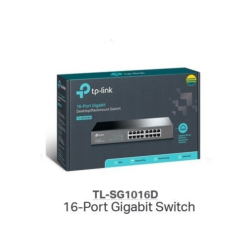 Jual Switch Hub 16 Port TP-Link TL-SG1016D Gigabit Desktop/Rackmount ...