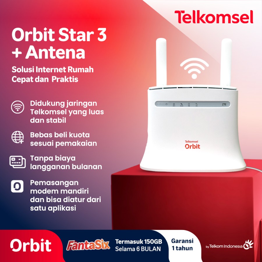 Jual Modem Orbit Star 3 + Antena | PaDi UMKM