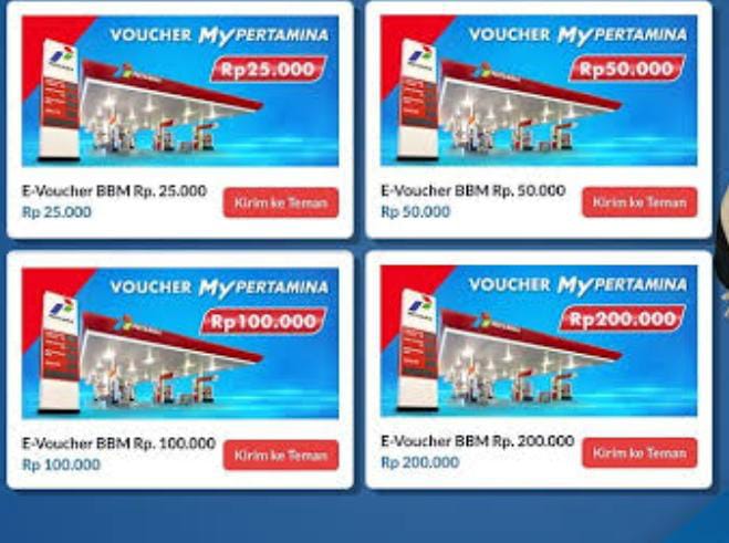 Jual E-Voucher My Pertamina | PaDi UMKM