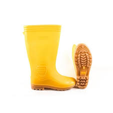 Jual Sepatu Boots Ando Kuning 1 Box (10psg) | PaDi UMKM