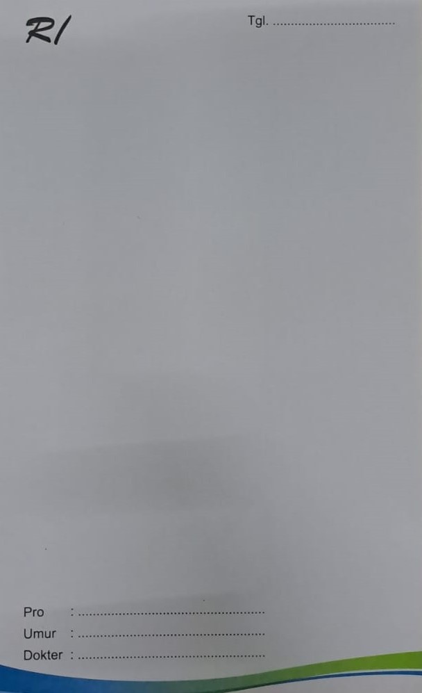 Jual Form resep dokter | PaDi UMKM