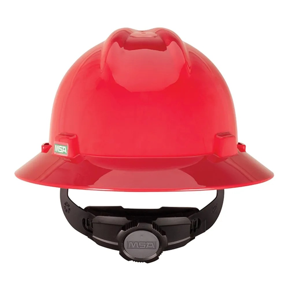 Jual Safety helmet MSA Vgard Merah + Logo OKD | PaDi UMKM