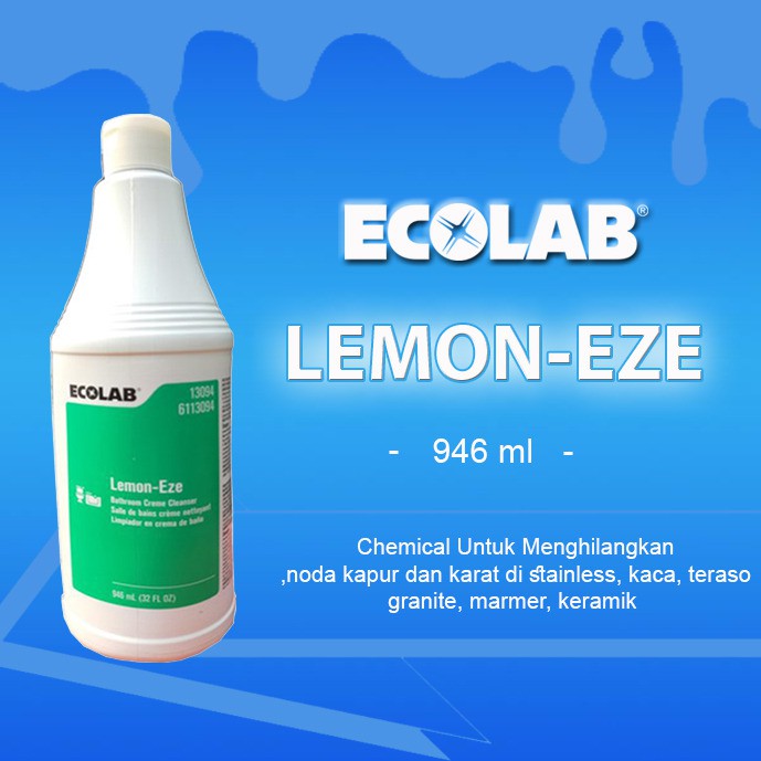 Jual Ecolab Lemon Eze Pembersih Kerak Ampuh Super | PaDi UMKM