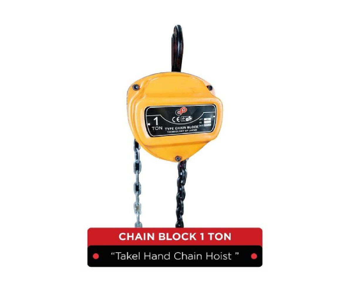 Jual Chain Block 1 Ton x 10 Meter CP| Takel Hand Chain Hoist 1Ton x ...