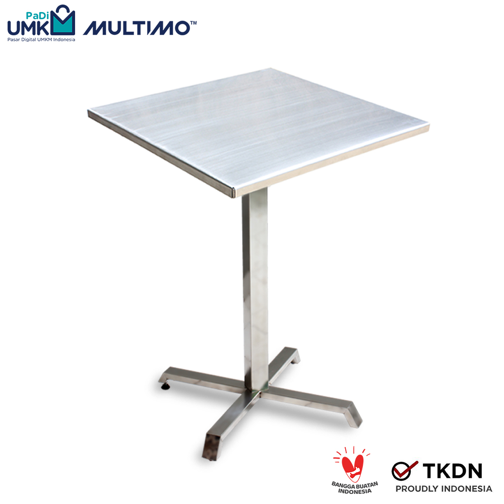 Jual MEJA CAFE STAINLESS CORINA | PaDi UMKM