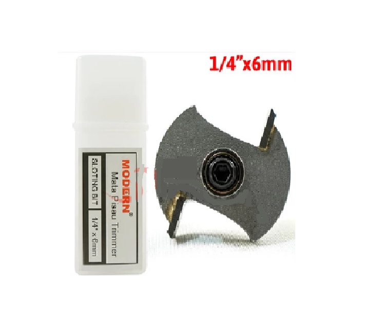 Jual MATA SLOTING BIT 6 MM MESIN PROFIL KAYU WOOD TRIMMER ROUTER ...