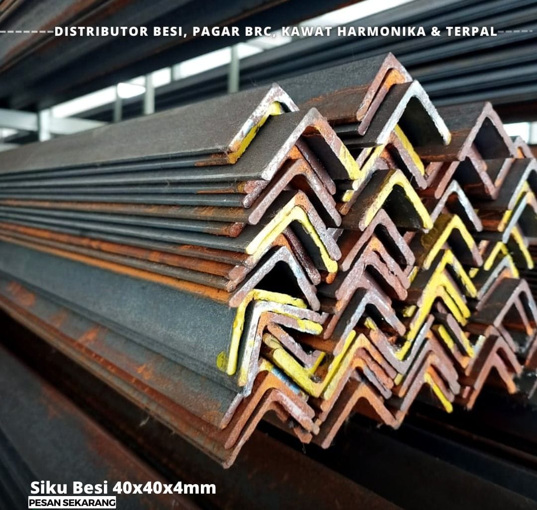 Jual SIKU BESI 40X40X4MM | PaDi UMKM