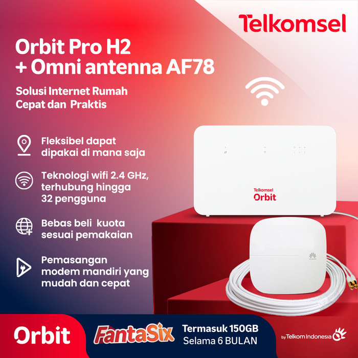 Jual Orbit Pro H2 Modem WiFi 4G High Speed | PaDi UMKM