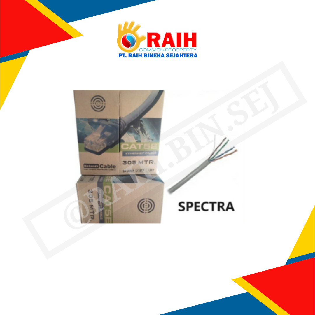 Jual KABEL UTP SPECTRA CAT 5 | PaDi UMKM