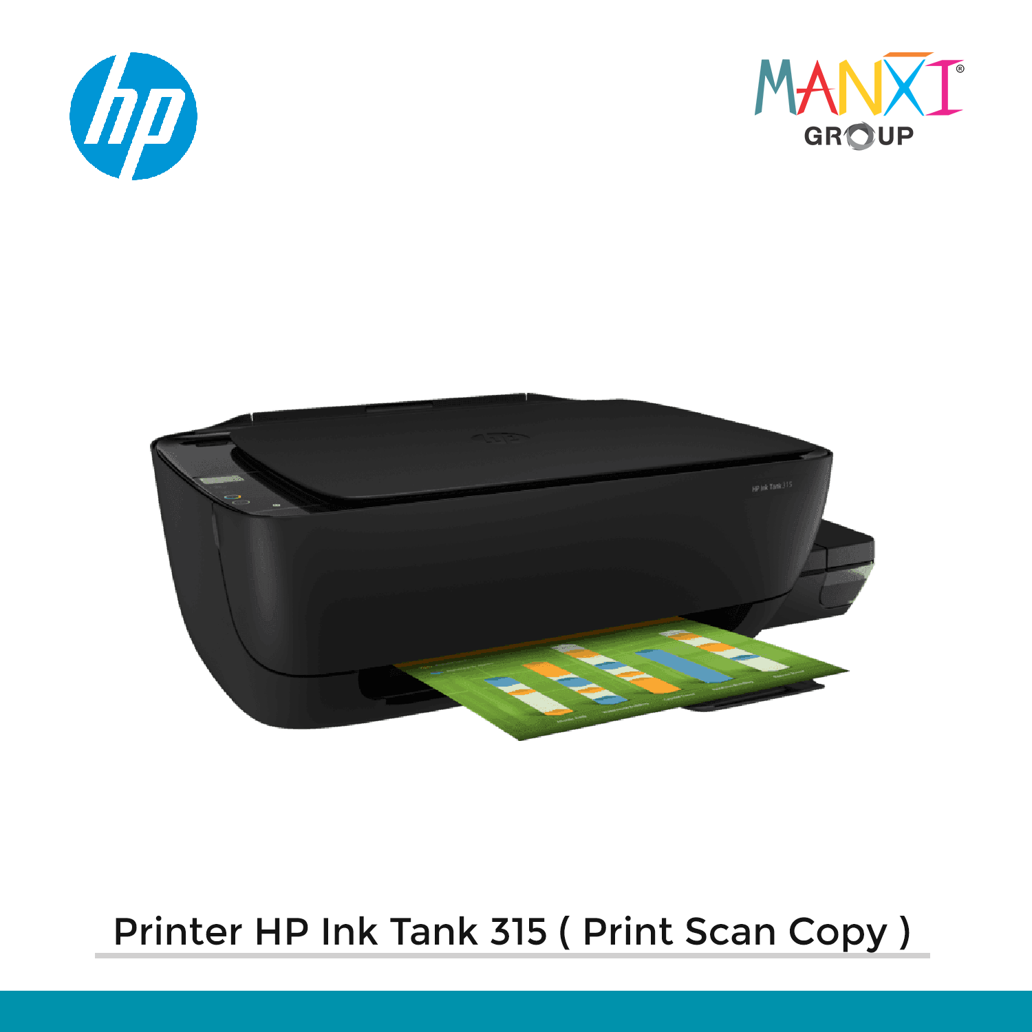 Jual Printer HP Ink Tank 315 AIO Print Scan Copy | PaDi UMKM
