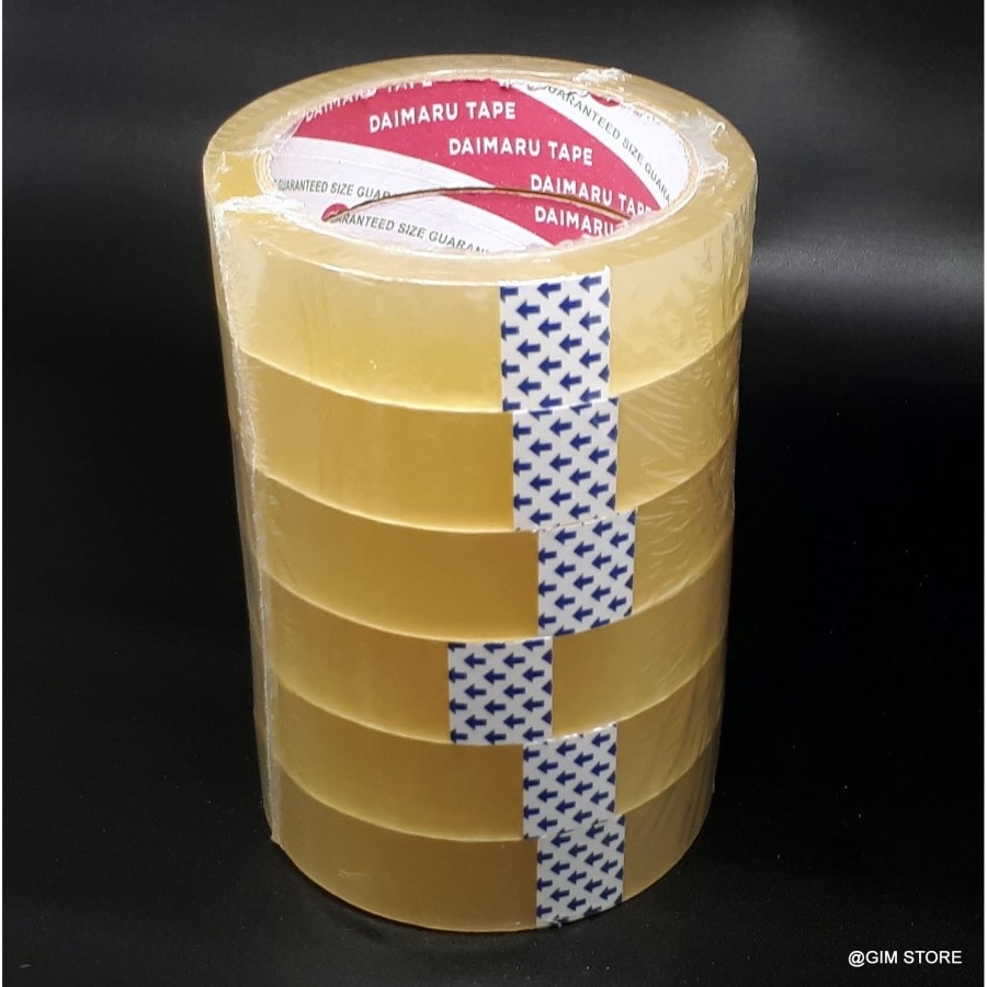 Jual Selotip bening ukuran 24mm | PaDi UMKM