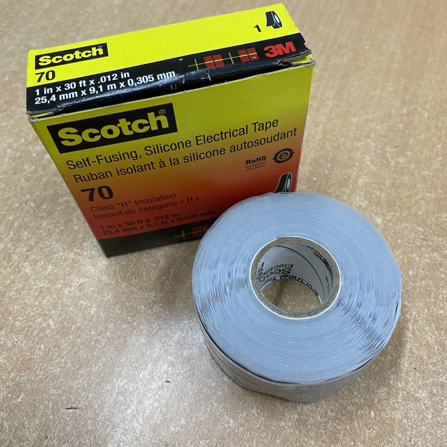 Jual 3M Scotch 70 Self-fusing Rubber Electrical Tape | PaDi UMKM