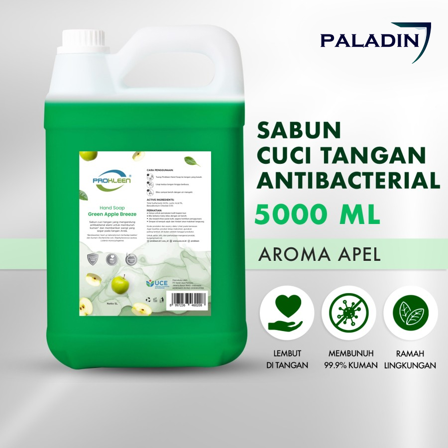 Jual SABUN CUCI TANGAN KONSENTRAT Hand Soap 5L - Apel | PaDi UMKM
