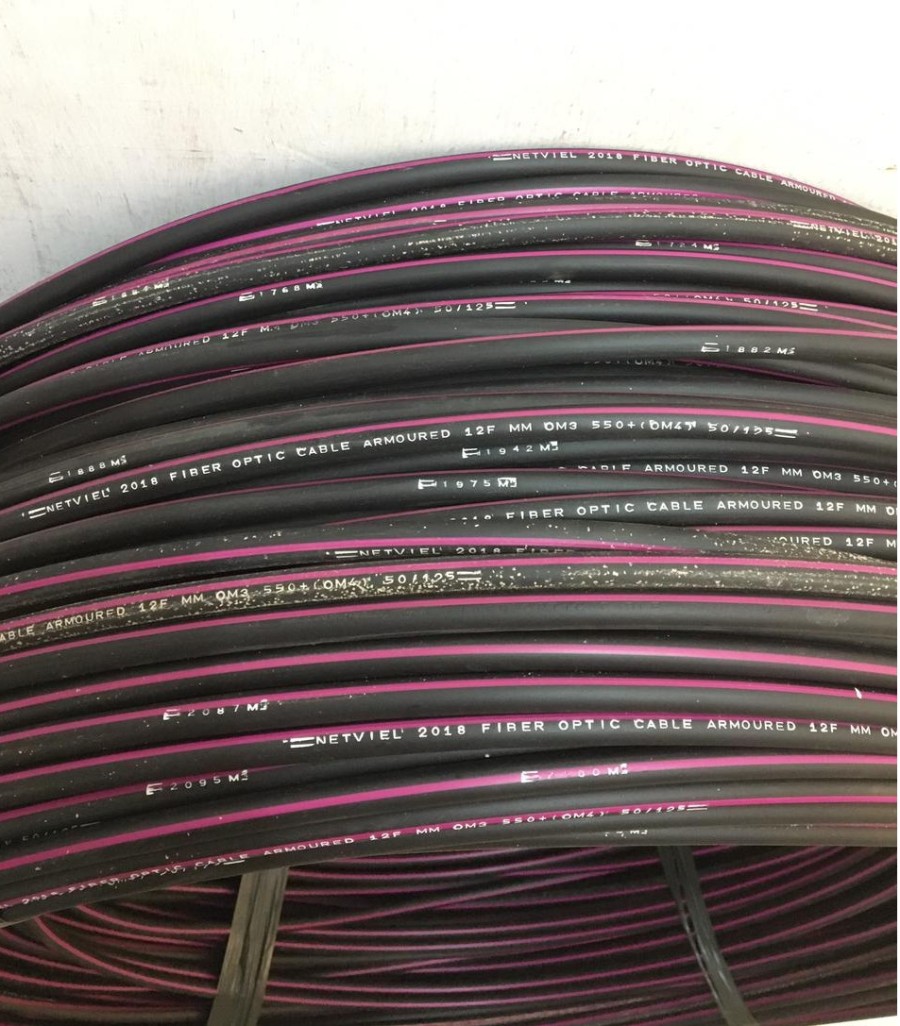 Jual Netviel Kabel 24 Core Singlemode Direct Buried Double Jacket 50 ...
