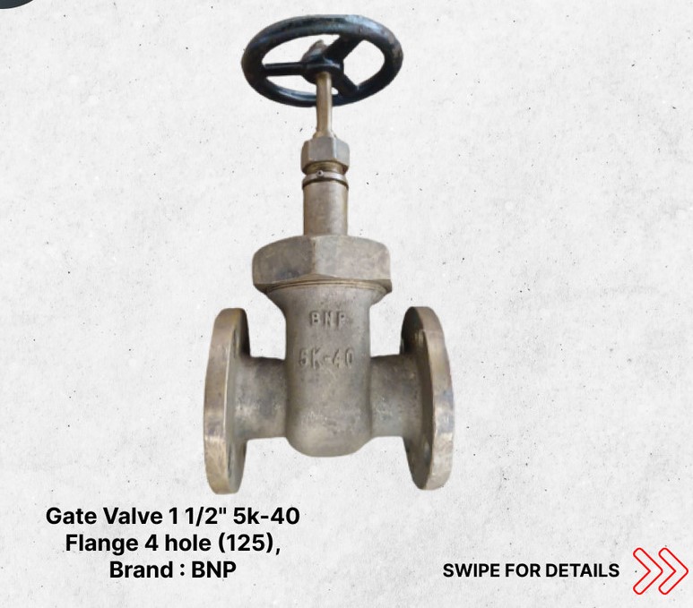 Jual Gate Valve 5k 40 Uk. 1,5" inch | PaDi UMKM