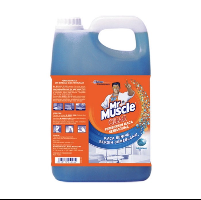 Jual Glass Cleaner Mr. Muscle 4L Original | PaDi UMKM