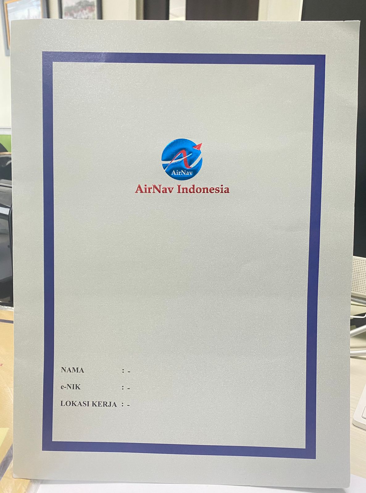 Jual MAP Piagam Custom warna Silver | PaDi UMKM