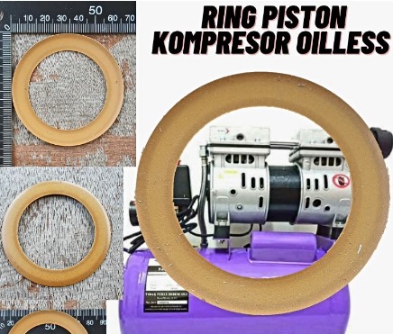 Jual Ring Piston Kompresor Oilless Seal Ring Compressor Oiless Silent 3 ...