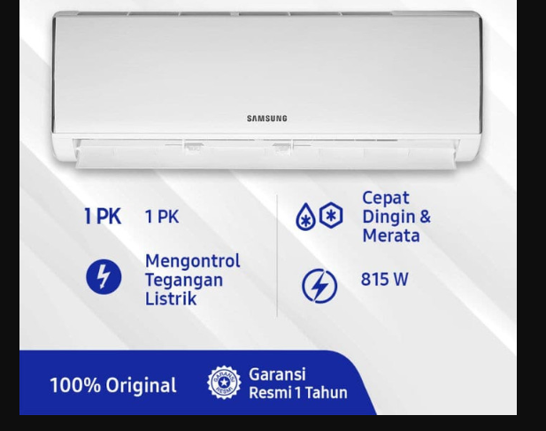 Jual SAMSUNG - 1 PK AIR CONDITIONER STANDARD AR09NRFLDWKNSE (PaDi UMKM Trusted Seller) | PaDi UMKM