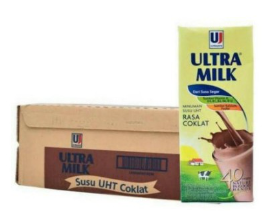 Jual Ultra Milk Chocolate 24 x 250 mL | PaDi UMKM