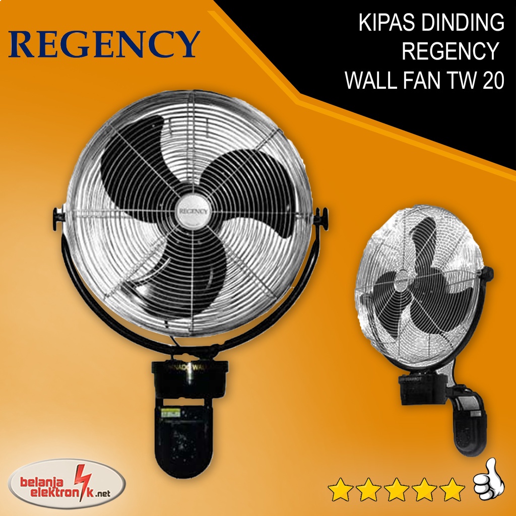 Jual Kipas Angin Dinding / Wall Fan 20" - Regency TW 20 | PaDi UMKM