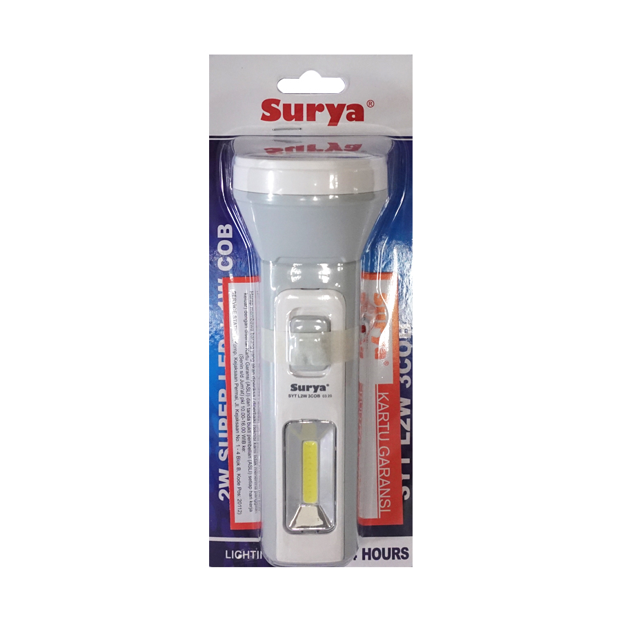 Jual Senter LED SURYA SYT L2W 3 COB | PaDi UMKM