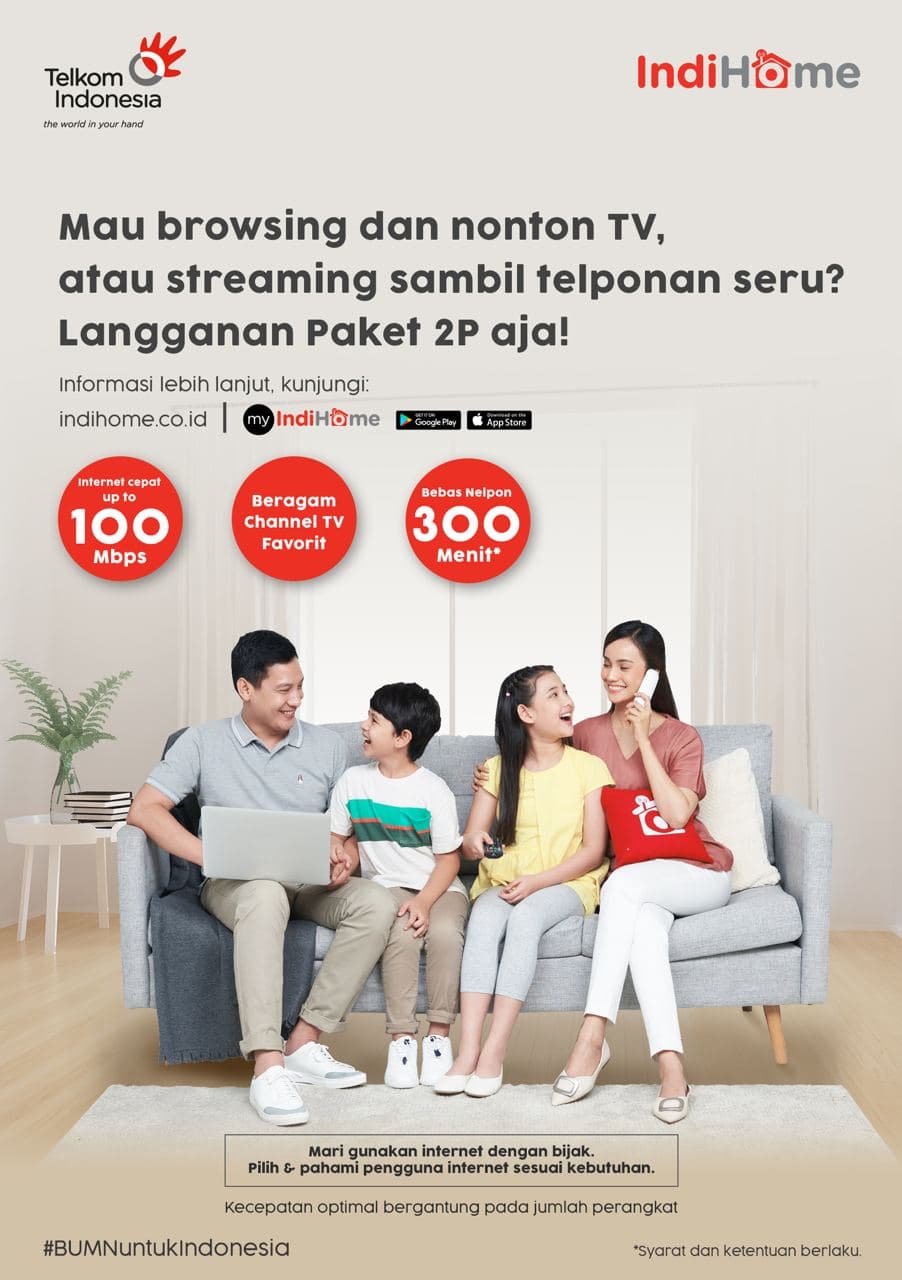 Jual banner indihome 2p | PaDi UMKM