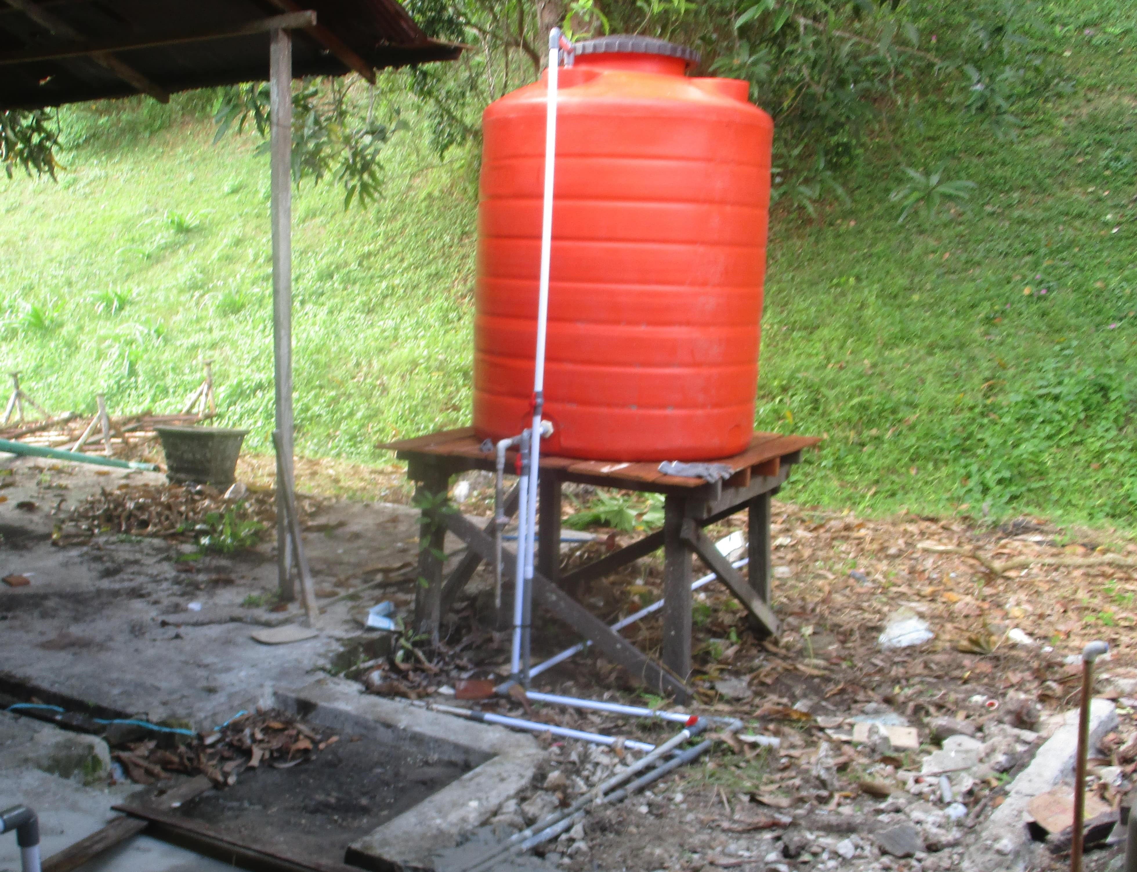 Jual Pekerjaan Pemasangan Tandon Air kapasitas 1200 Liter | PaDi UMKM