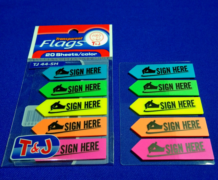 Jual Tom & Jerry Flags Transparant TJ 44-SH (sign here) / 5 w (44 mm x ...