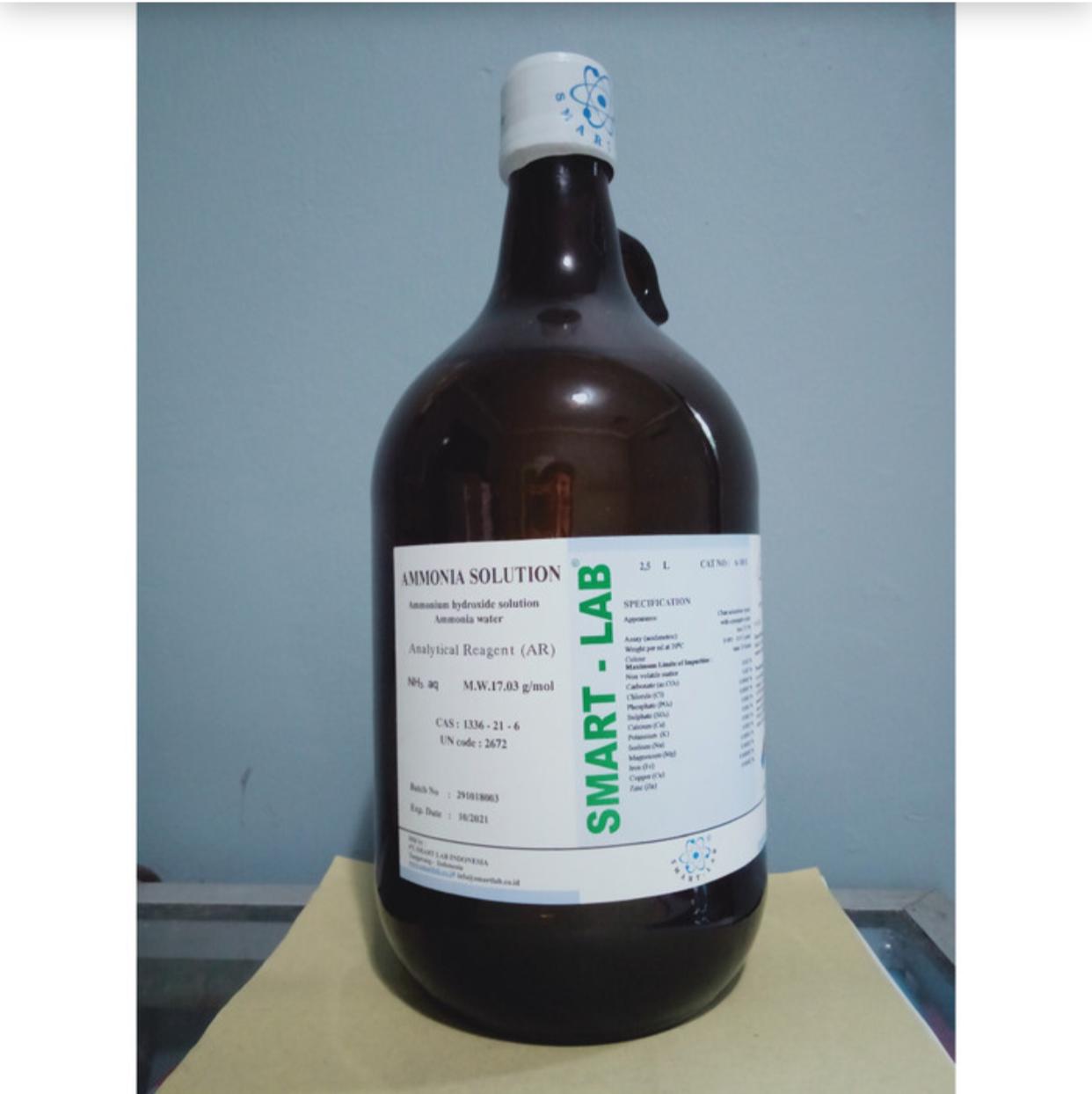 Jual AMMONIA SOLUTION 2,5LTR, SMARTLAB A-1011 | PaDi UMKM