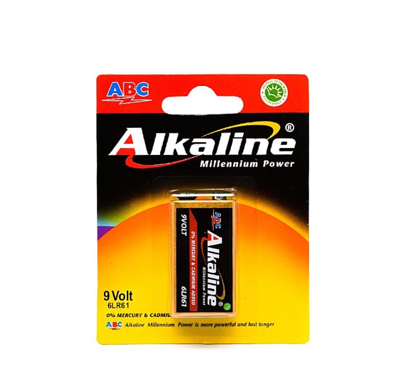 Jual ABC Battery Alkaline 9 Volt | PaDi UMKM