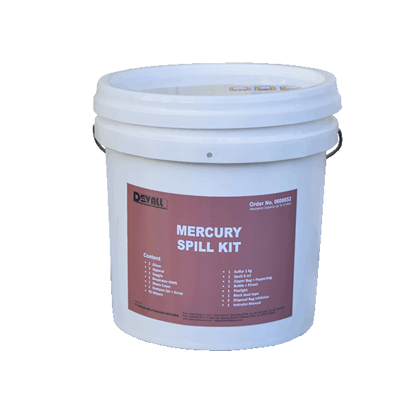 Jual DEVALL Mercury Spill Kit 0.1 gal | PaDi UMKM
