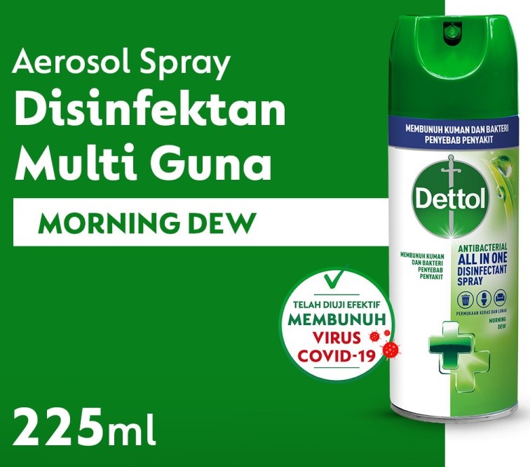 Jual Dettol Disinfektan Spray 225ml | PaDi UMKM