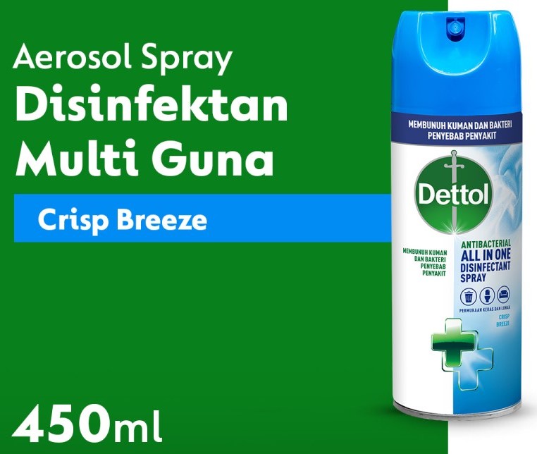 Jual Dettol Disinfektan Spray 450ml | PaDi UMKM