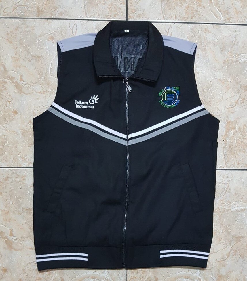 Jual Rompi Hitam Telkom Indonesia | PaDi UMKM
