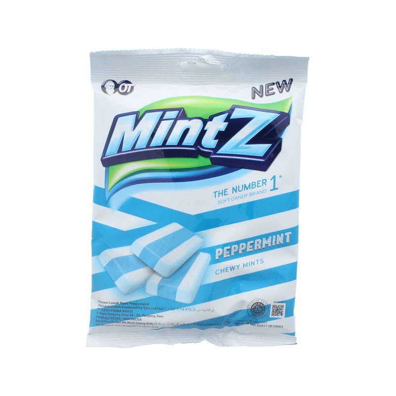 Jual MINTZ Chewy Mints Peppermint Candy 115g | PaDi UMKM
