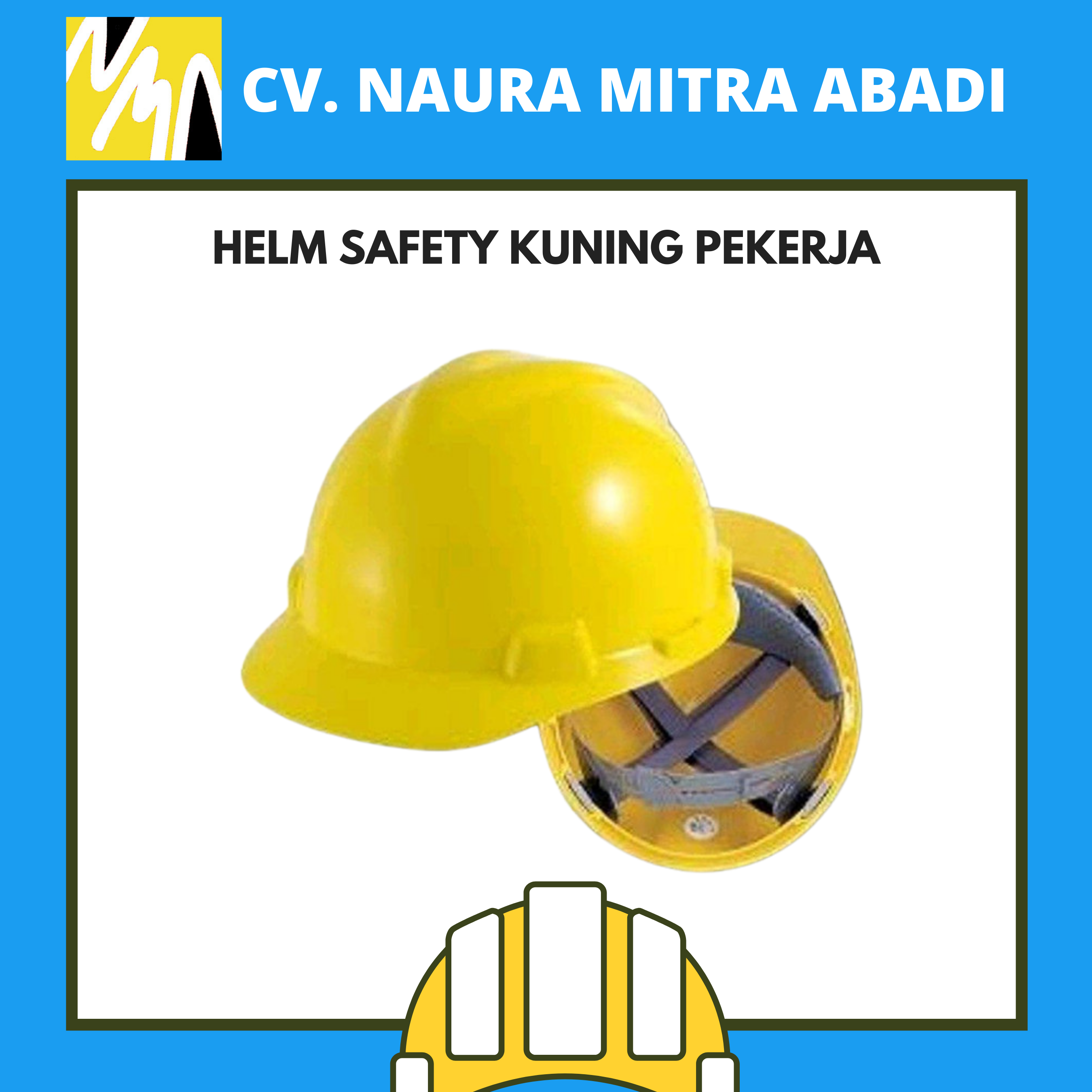 Jual Helm Safety Kuning Pekerja | PaDi UMKM