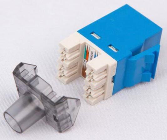 Jual AMP COMMSCOPE MODULAR JACK RJ45 CAT.5e CAT 5E UTP MODULAR JACK ...