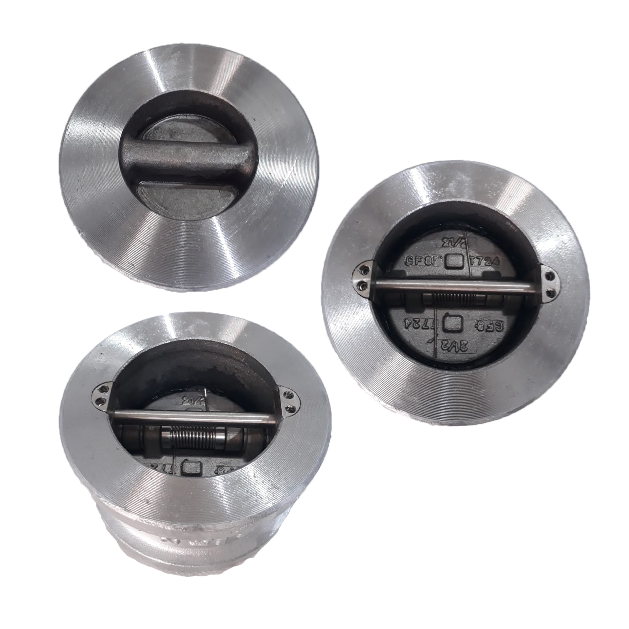 Jual DOUBLE DOOR CHECK VALVE ANSI #150 WCB EPDM SIZE 2,5 INCH | PaDi UMKM