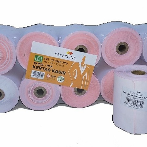 Jual Kertas Tellstruk 75 x 65 x 12 2 Ply Paperline | PaDi UMKM