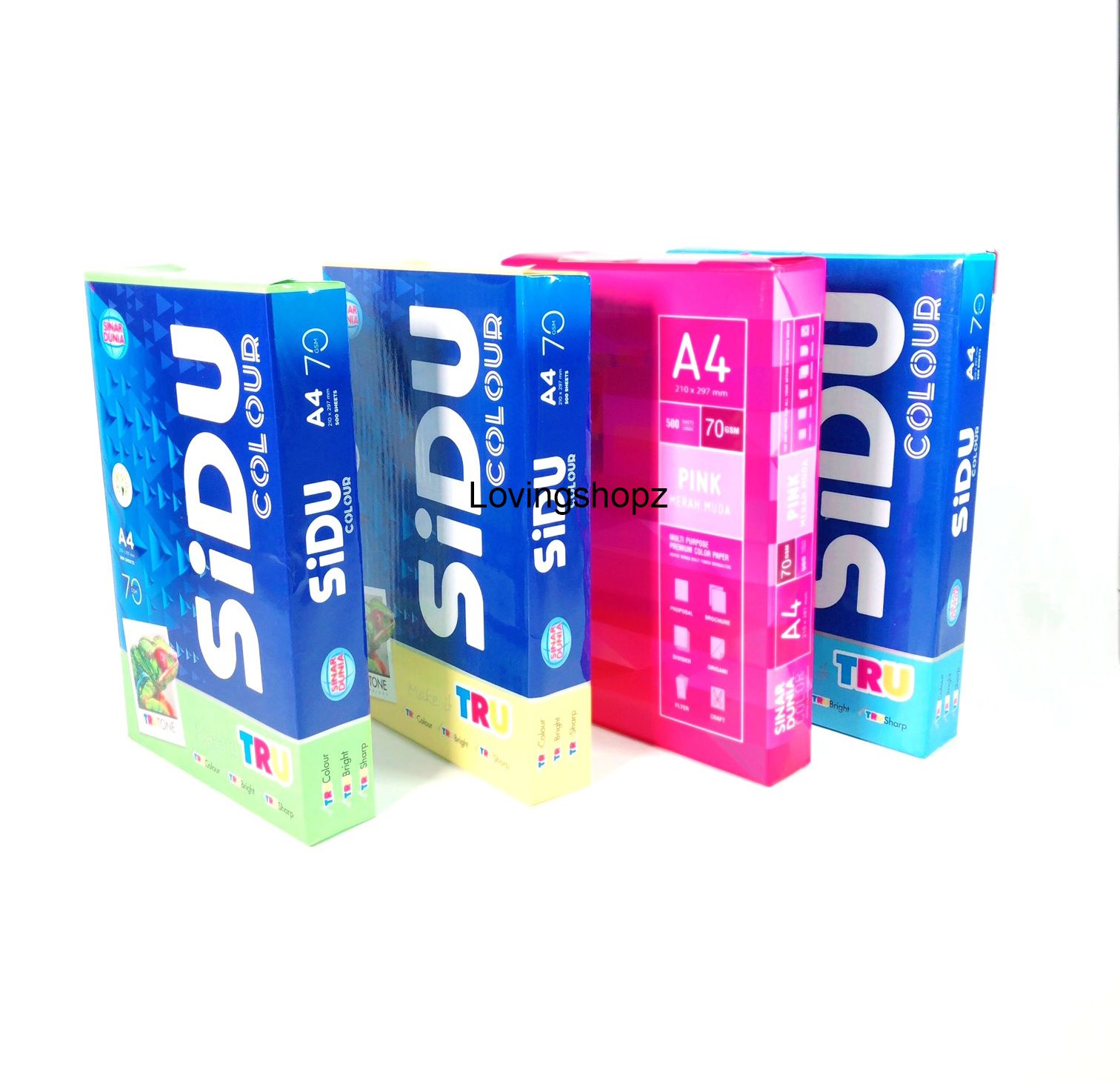 Jual Kertas A4 70 gsm Warna Pink (Sinar Dunia) | PaDi UMKM