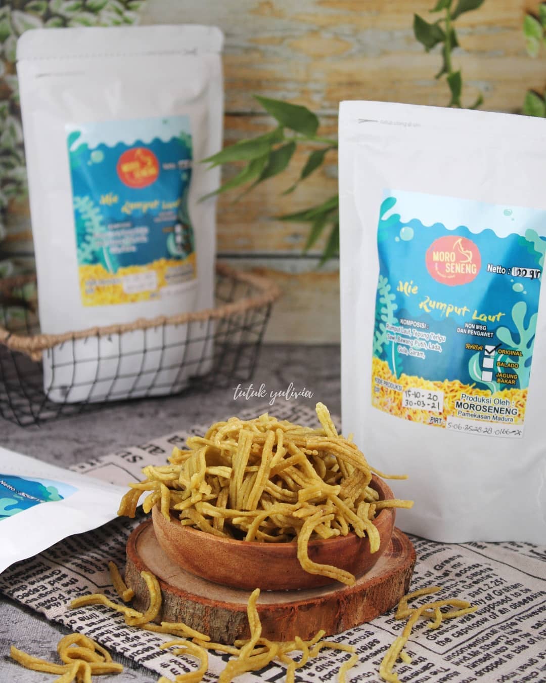 Jual Gerai UKM Pamekasan - Mie Rumput Laut Original | PaDi UMKM