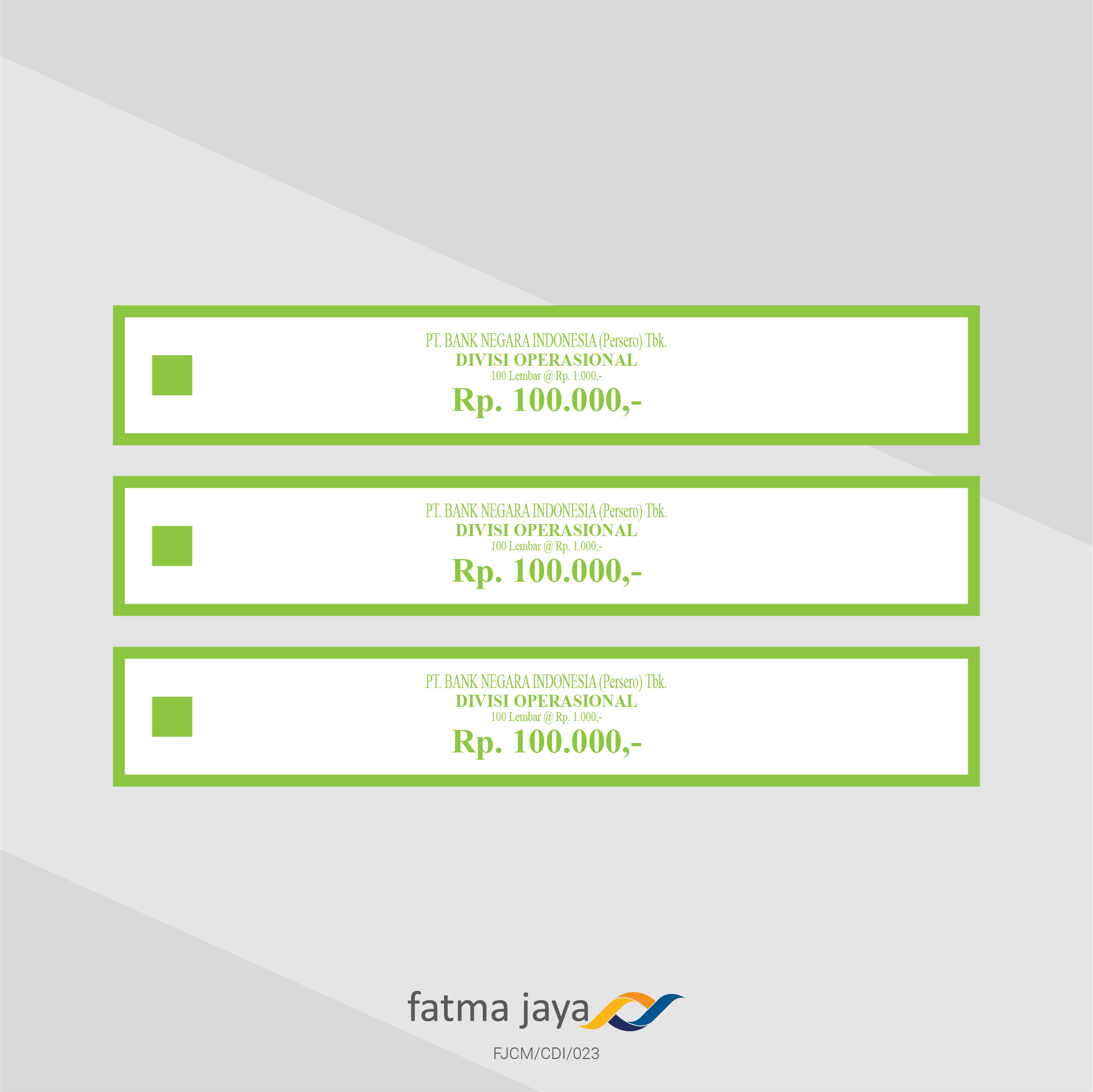 Jual Ban Uang Double Tape BNI Rp. 1.000 (Pusat SKS) | PaDi UMKM