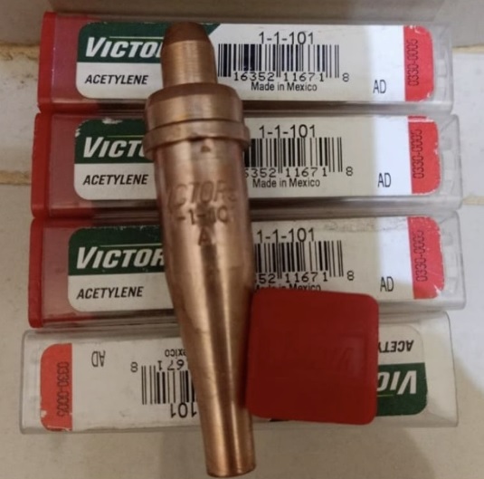 Jual VICTOR CUTTING TIP NOZZLE ACETYLENE 1-1-101 No.1 | PaDi UMKM