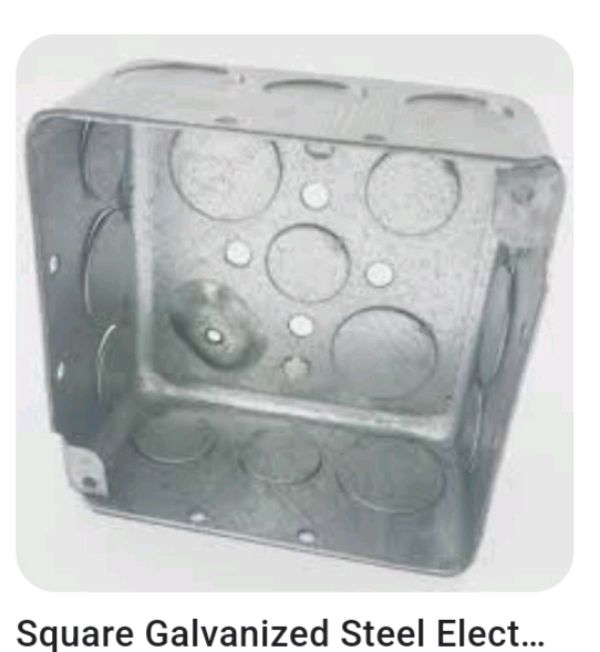 Jual Square box galvanis 3x1/2" | PaDi UMKM