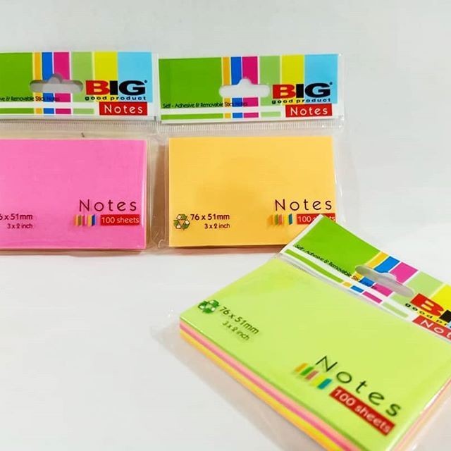 Jual Notes BIG SN7651T - POST IT 3 x 2 inch | PaDi UMKM