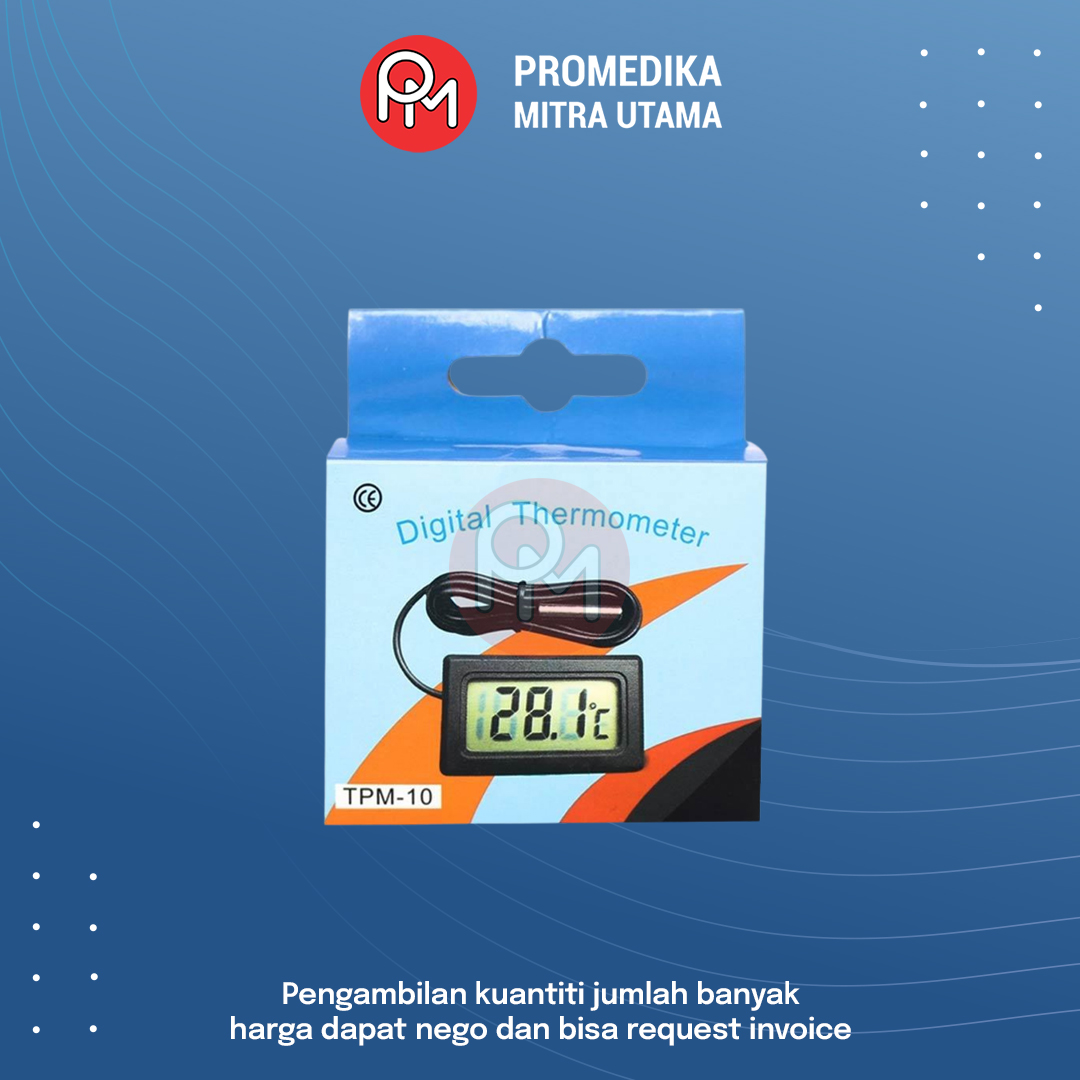 Jual Thermometer Digital TPM-10 Untuk Kulkas | PaDi UMKM